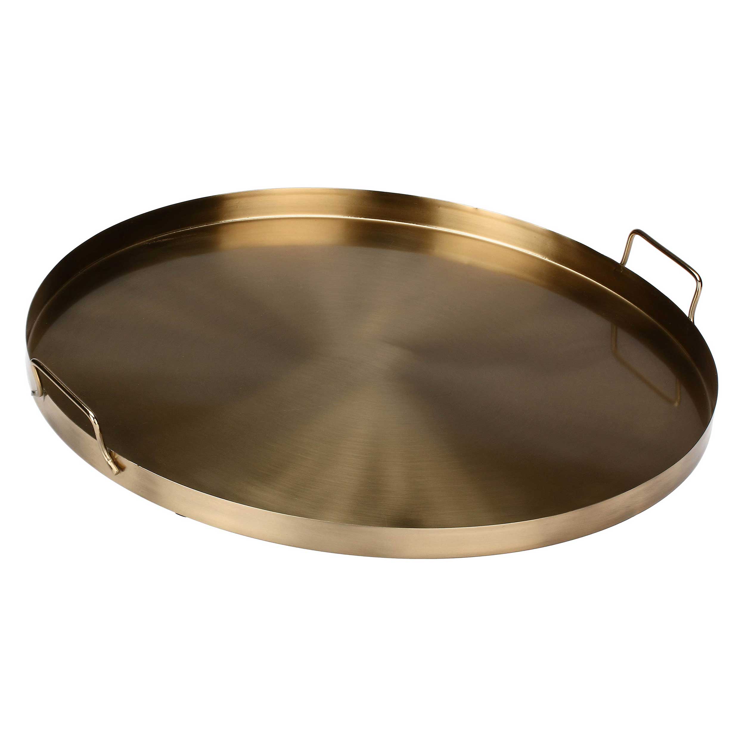 XL Metal Tray, Brame, 43.5x42.5x5.5h cm – Thun Casa