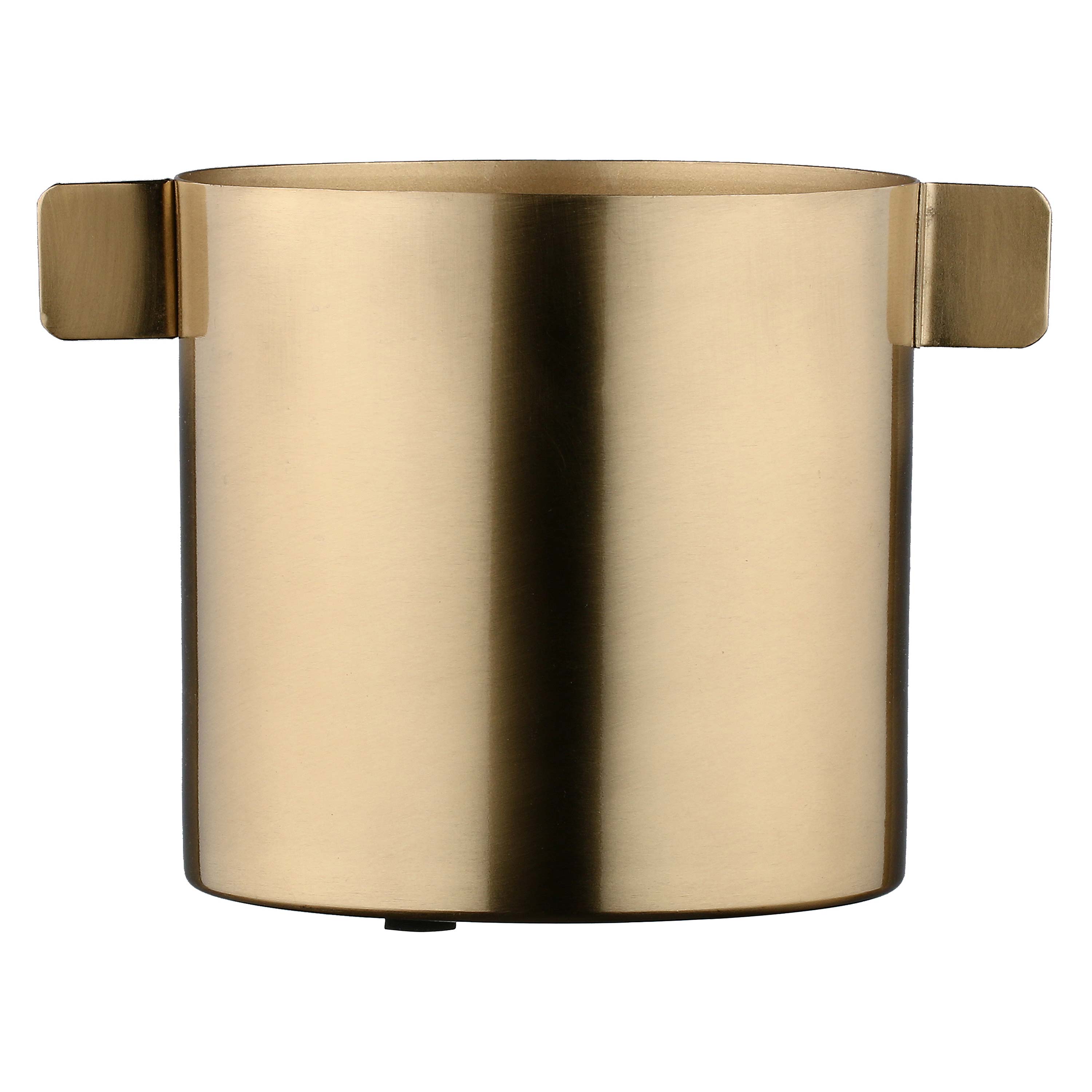 Metal Cachepot S, Earth - Metal, 17x12.5x12h cm – Thun Casa