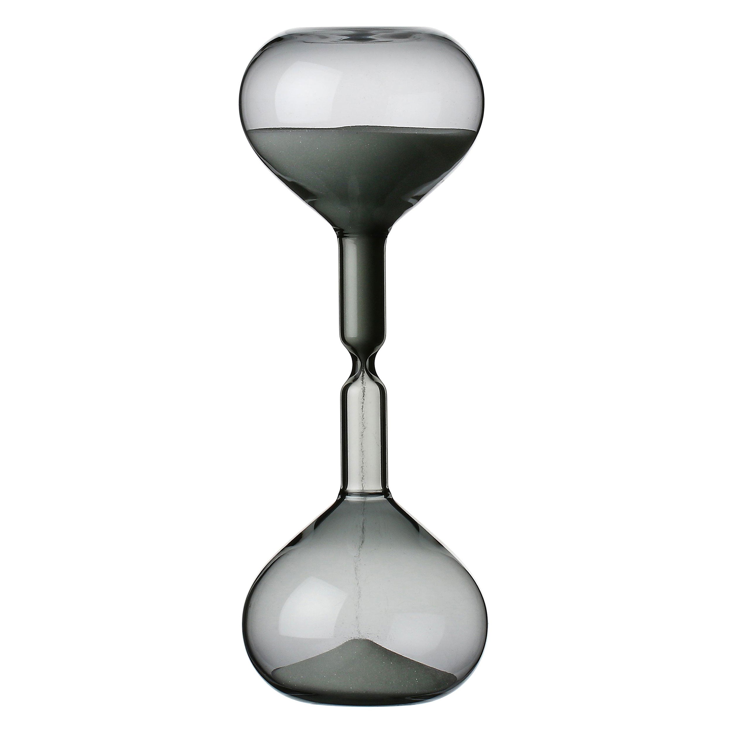 Round Hourglass M, Flowing - Glass, h25.5 – Thun Casa